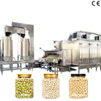 China 500~1000kg/h Stainless Steel Food Grade Roasted Peanut Blanching Machine Pistachio Peeling Equipment For Nut Processing Plants for sale