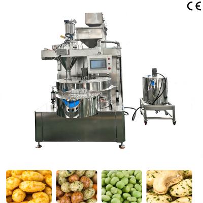 China High Production Efficiency Automatic Nut Coating Machine Coated Peanut Processing Line For Nuts Bean Food Coating for sale