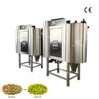 China 500kg/h SUS304 Peanut Blanching Machine with PLC Control for High Efficiency Peeling for sale