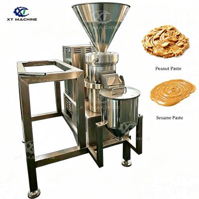 China SUS304 Peanut Butter Grinding Machine with 130-150kg/h  and 380V Three Phase Colloid Mill for Nuts Paste for sale