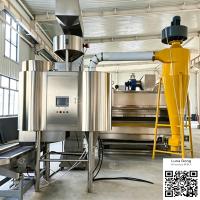 China New PLC Controlled Stainless Steel Peanut Air Blanching Machine Hazelnut Chickpeas Peeling Machine for Nut Processing Plants for sale