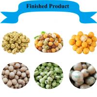 China PLC Control High‑Speed Dough Coated Peanut Burger Making Machine Multifunctional Nut Snack Coating Equipment for sale