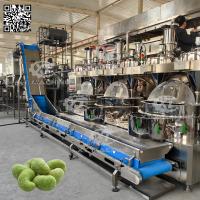 China SUS304 Automatic feeding powder for making fish skin coated peanut/crispy coated peanut for sale