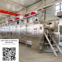 China Industrial Automatic Cashew Peanut Hazelnut Roasting Machine Continuous Nut Roaster 500‑2000kg/H For Food Processing Plant for sale