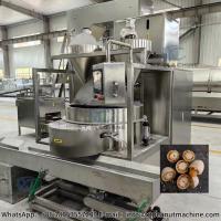 China PLC Control High‑Speed Dough Coated Peanut Burger Making Machine Multifunctional Nut Snack Coating Equipment for sale