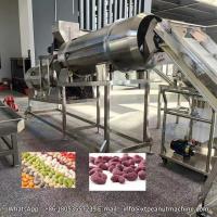 China Industrial High‑Speed Dough‑Coated Peanut Burger Forming Machine PLC Controlled Puffed Nut Snack Making Equipment for sale