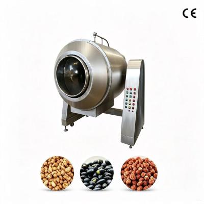 China Hot Sale Commercial 70kg/Batch Sugar Coating Machine Fully Automatic Roller Roaster With Temperature Control for sale