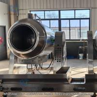 China Hot Sale Commercial 70kg/Batch Sugar Coating Machine Fully Automatic Roller Roaster With Temperature Control for sale