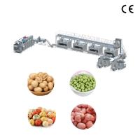 China Factory OEM Fully Automatic Coated Peanut Frying Production Line Cashew Almond Nuts Processing Plant for sale