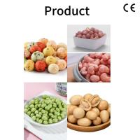 China Factory OEM Fully Automatic Coated Peanut Frying Production Line Cashew Almond Nuts Processing Plant for sale