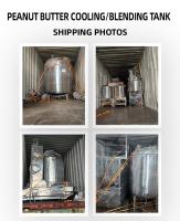 China Factory Supply Full Automatic Peanut Butter Mixing Cooling Tank Pistachio Paste Making Machine With PLC Control OEM Supported for sale