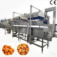 China Industrial Large Capacity Automatic Continuous Frying Machine For Corn Flakes Nuts High Efficiency With CE Certificate for sale