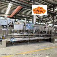 China Industrial Large Capacity Automatic Continuous Frying Machine For Corn Flakes Nuts High Efficiency With CE Certificate for sale