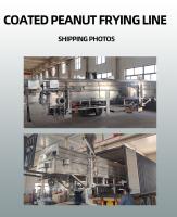 China Industrial Large Capacity Automatic Continuous Frying Machine For Corn Flakes Nuts High Efficiency With CE Certificate for sale