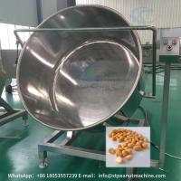 China 100kg/h Small Commercial Batch Coating Machine 304 Food Grade Steel for Melon Seeds Hazelnut Flavor Coating for sale