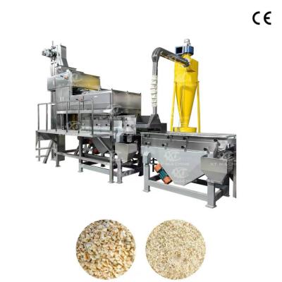 China Industrial Automatic Nut Chopping Machine for Peanut Making Nut Granules With 500kg/H XT Machinery for sale