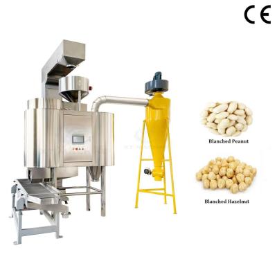 China Stainless Steel Air Blanching Peanut Peeling Machine XT 1000kg/h Peanut Hazelnut Industrial  Processor for sale