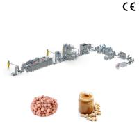 China Industrial Grade Peanut Butter Production Line 200-5000kg/h Fully Automatic Nut Grinding Line for sale