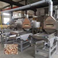 China Customizable Split Nut Blanching Machine 800-1000kg/h Stainless Steel Roasted Peanut Peeling Machine ISO CE for sale