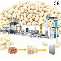 China Stainless Steel Blanched Peanut Making Line Automatic Air Peeling Roaster Equipment for White Peanut Kernel Production for sale
