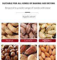 China Customizable Nut Roasting Equipment PLC Controlled Stable Temperature for Almond Peanut Roasting Workshop for sale