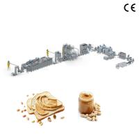 China High Capacity Peanut Butter Production Line Stainless Steel Automatic Nut Paste Processing Plant for Food Factory for sale