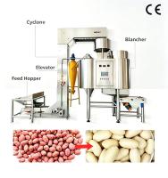 China Automatic Blanched Peanut Hazelnut Pistachio Production Line Roaster Air Peeler Vacuum Packing Machine 500-2000kg/h for sale