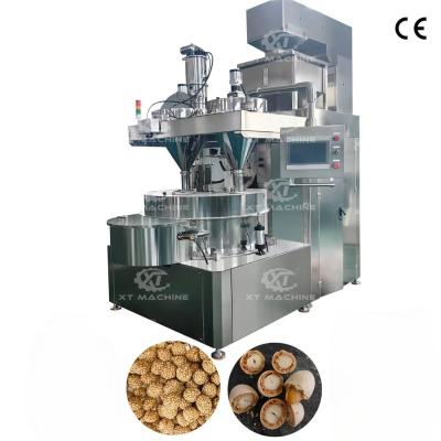 China CE Certified Commercial Nuts Coating Machine High Output 500-1000kg/h PLC System for Coated Peanut Plant for sale