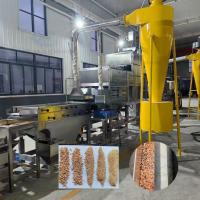 China Turnkey Nut Chopping Machine Automatic Peanut Granule Cutter for Almond Cashew Hazelnut Snack Factory SUS304 for sale