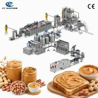 China Turnkey Peanut Butter Production Line Fully Automatic Nut Paste Making Machine for Continuous Food Processing Operation for sale