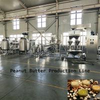 China Premium Full-Automatic Multi-flavor Peanut Butter Production Line Cashews Butter Making Machine for sale