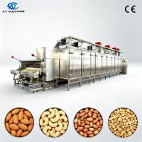 China Industrial Continuous Nuts Roasting Line CE Approved SUS304 Automatic Roaster for Peanut Cashew Almond Nut for sale