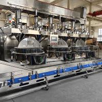 China PLC Control System Wasabi Coated Peanuts Making Machine High Efficiency Cashews Coating Machine for sale