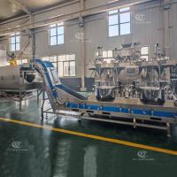 China Stainless Steel Food Grade Honey Peanut Making Machine with PLC Control Panel Nuts Coating And Baking Production Line for sale