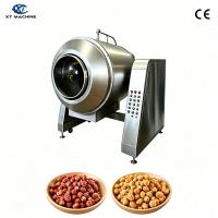 China CE Certified Sugar Coating Machine SUS304 Commercial Nut Coating Equipment for Peanut Almond Surface Coating for sale