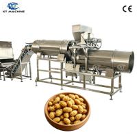 China CE Certified Dough Coated Peanut Burger Forming Machine PLC Automatic High Speed Nut Snack Forming Equipment for sale