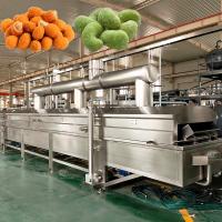 China Commercial Coated Peanut Frying Production Line Cashews Frying Processing Machine with SS304 for sale