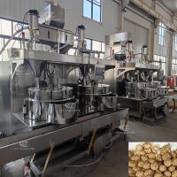 China 200kg/h-1000kg/h Stainless Steel Snack Food Coater Automatic Honey Almond Seasoning Coating Machine for sale