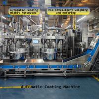 China Crispy Coated Almonds Making Machine with PLC Control Hazelnuts Coating Equipment Food Grade for sale