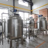 China Food Grade Fully Automatic Peanut/Almonds Butter Mixing/De-Gassing Tank/Cooling Machine for sale