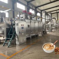 China 1000kg/h Peanut Butter Production Line Walnut Butter Processing Equipment with Fully Enclosed Sterile Production for sale