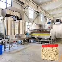 China CE Certified SUS304 Blanched Peanut Production Line Automatic Air Peeling Roasting Line for White Peanut Kernel Making Plant for sale