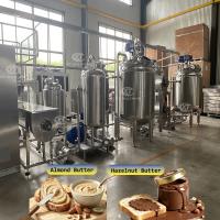 China Crunchy Peanut Butter Production Line Almond Butter Processing Equipment for Nut Processing Plants for sale