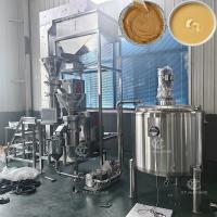 China 200kg/h-500kg/h Electric Peanut Cashews Butter Grinding Machine Stainless steel Colloid Mill for Nut Butter Processing for sale