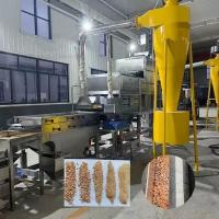 China Food Grade Nut Chopping Machine SUS304 Automatic Peanut Granule Cutting Line for Almond Hazelnut Production XT Machinery for sale