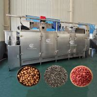 China SUS304 Roasted Sunflower Seeds Making Machine with PLC Control Macadamia Nuts Baking Oven for sale