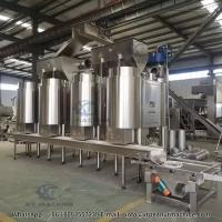 China Automatic Peanut Skin Blanching Machine XT Machine PLC Controlled Nut Peeler for Almond Pistachio Dry Peeling for sale