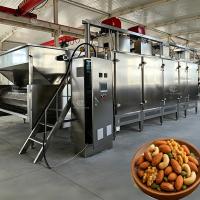 China SS304 Food Grade Continuous Roasted Cashews Machine Salted Almond Roaster for Food Factory Use for sale