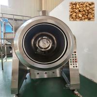 China Sugar Coating And Heating Machine with 70kg/batch Seed Drum Roasting Machine for Food Industry for sale