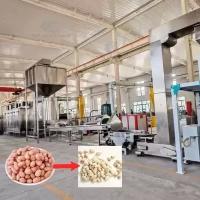 China Customizable White Peanut Kernel Production Line SUS304 Air Blanching Peeling Roasting Line for Peanut Food Factory for sale